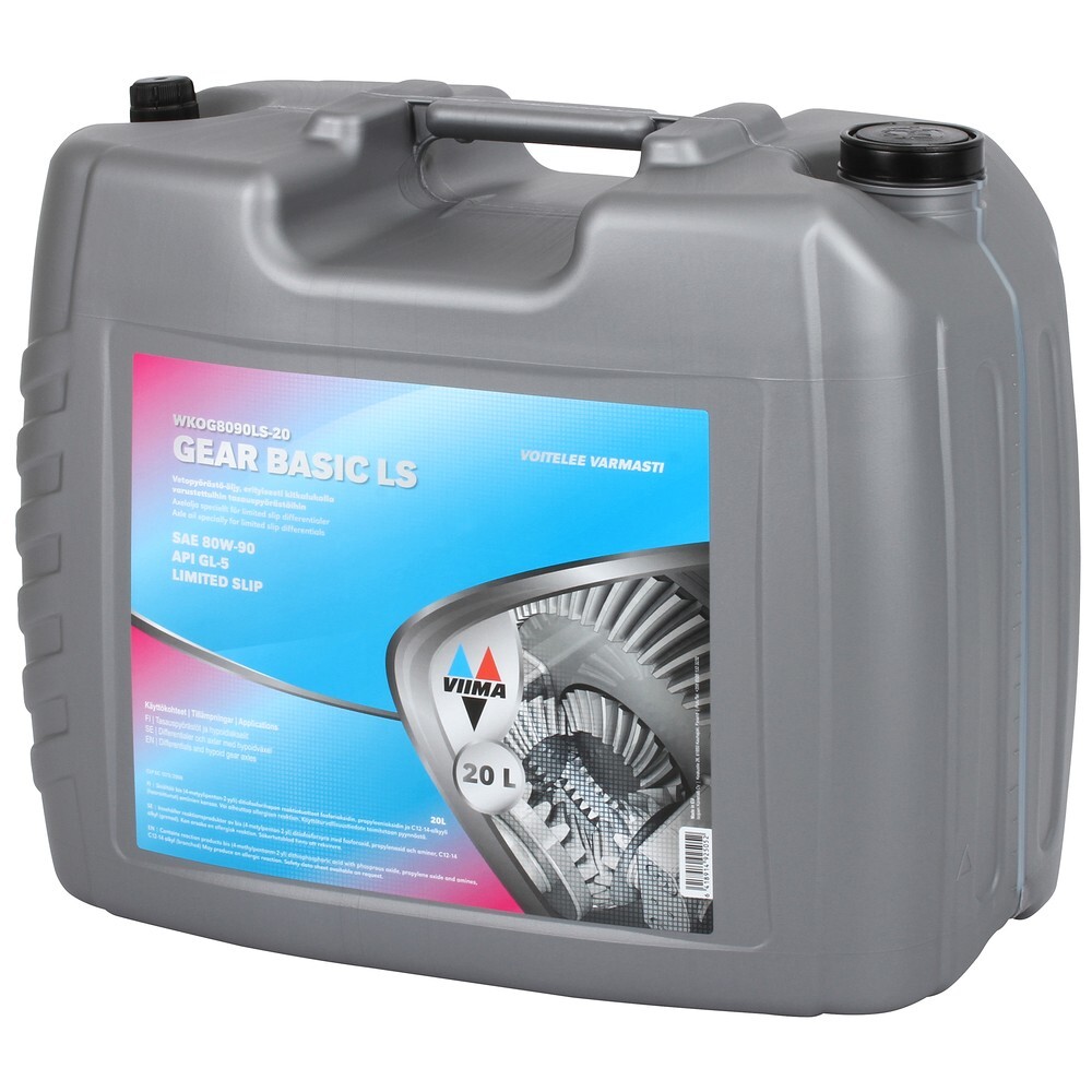 GEAR BASIC LS 80W-90 20L API GL-5 | Lakeuden Kone